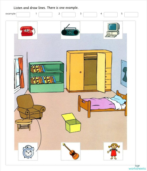 Movers unit 1. Interactive worksheet | TopWorksheets