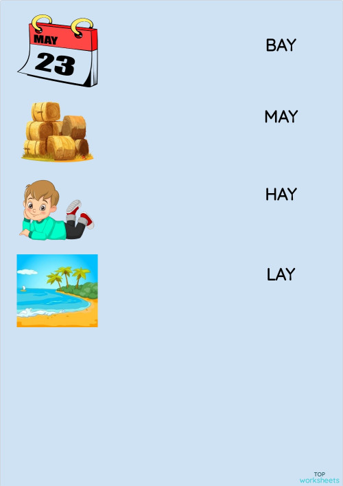 Lesson LVA20 (Level 1). Interactive worksheet | TopWorksheets