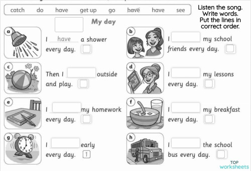4th grade Unit6 2 level. Interactive worksheet | TopWorksheets