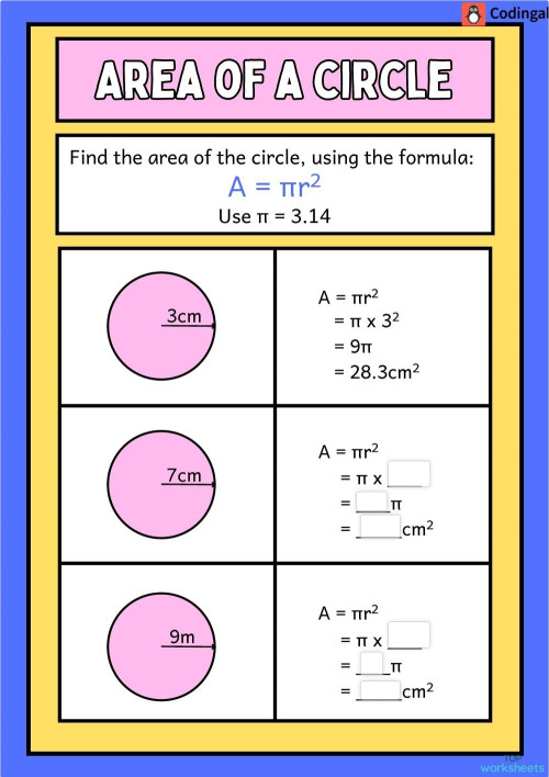 M_G07M15L51_E02_AREA OF TRAPEZIUM. Interactive worksheet | TopWorksheets