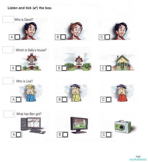 things that we have 1. Interactive worksheet | TopWorksheets