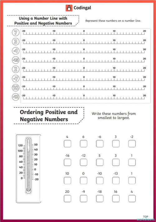 M_G06T03_WC02_Positive_and_Negative_Numbers. Interactive worksheet ...