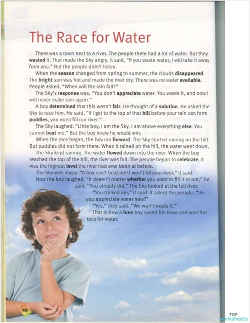 READING PRACTICE 1 - A DAY OUT. Interactive worksheet | TopWorksheets