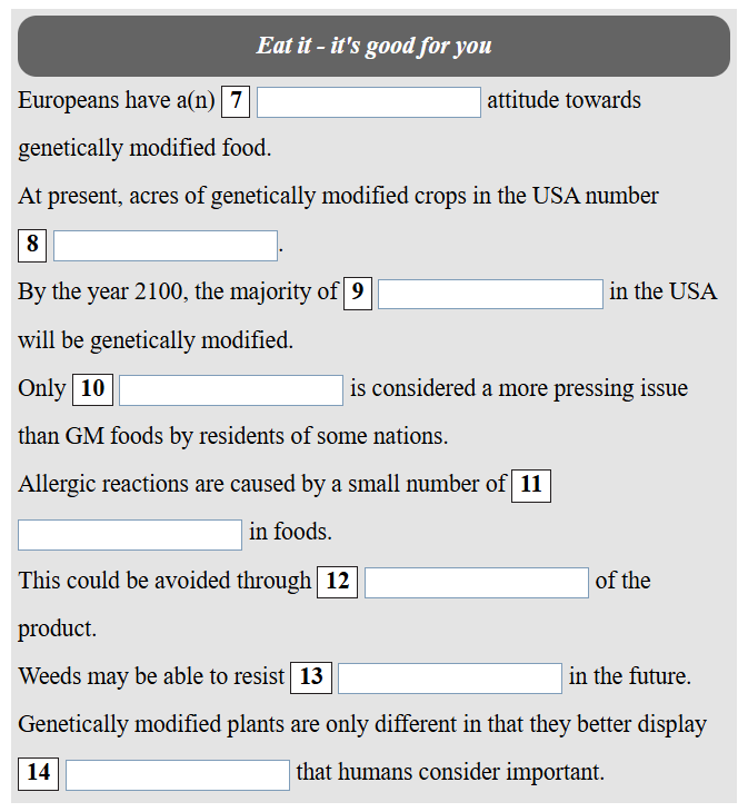 Test 4 CAE Practice Tests PAPER 3 - LISTENING PART 2. Interactive ...