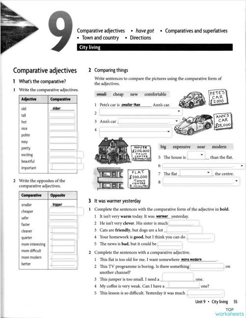 BASIC 11- BRITISH. Interactive worksheet | TopWorksheets