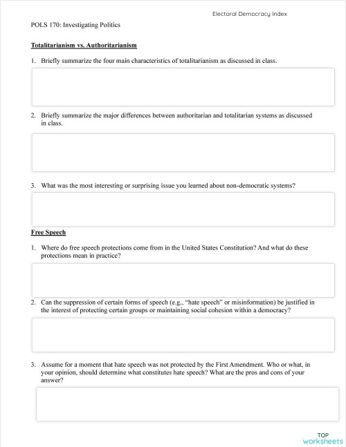 Week 13(2). Interactive worksheet | TopWorksheets