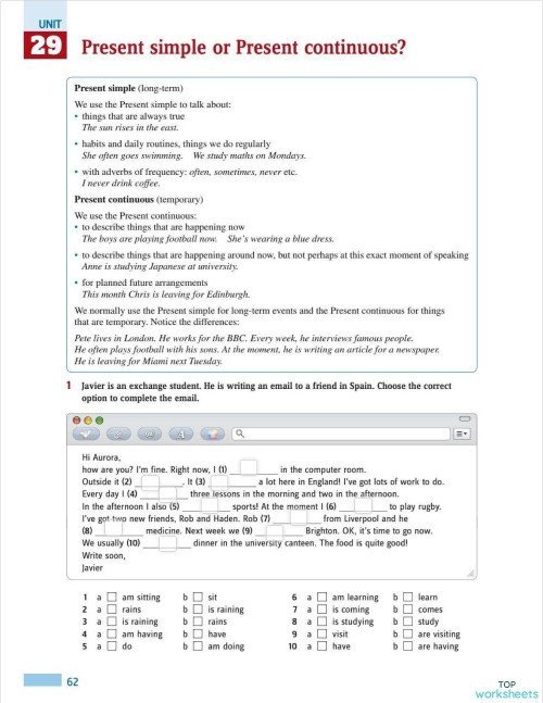 modifiers adjectives. Interactive worksheet | TopWorksheets