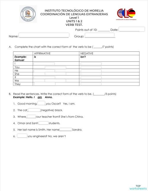 Past Continuous Tense for Interrupted Actions. Interactive worksheet ...