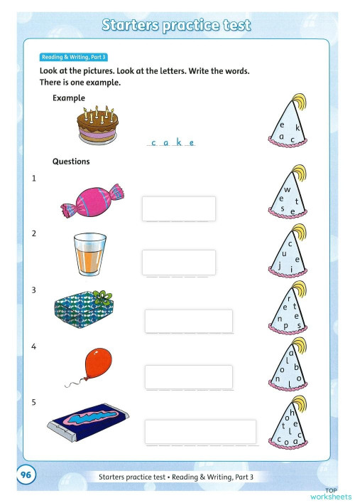Interactive worksheets and online exercises in english | TopWorksheets