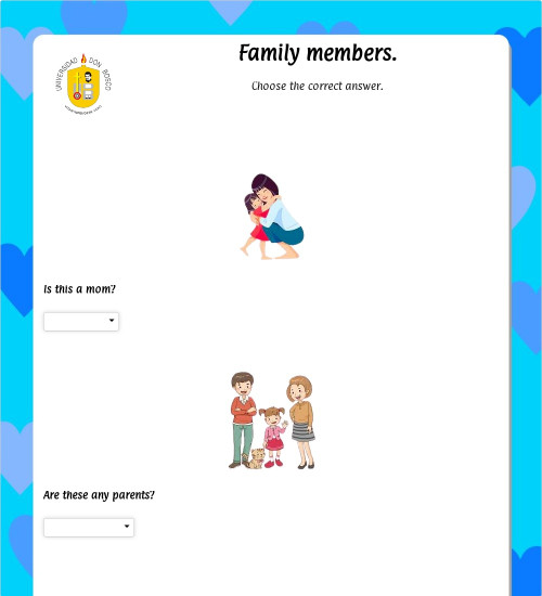 Family members.. Interactive worksheet | TopWorksheets