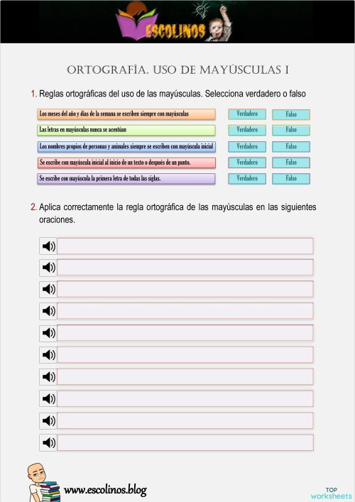 Palabras con nv y nf. Ficha interactiva | TopWorksheets