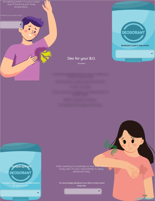 Deodorant Worksheet. Interactive worksheet | TopWorksheets