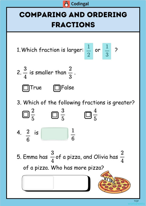 M_G04M08L24_WC03_Comparing_and_Ordering_Fractions_7. Interactive ...