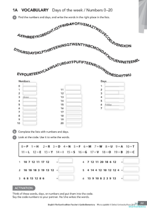Unit 1: Vocabulary. Interactive worksheet | TopWorksheets