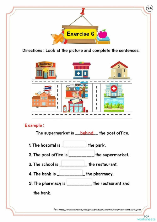 exercise 6. Interactive worksheet | TopWorksheets