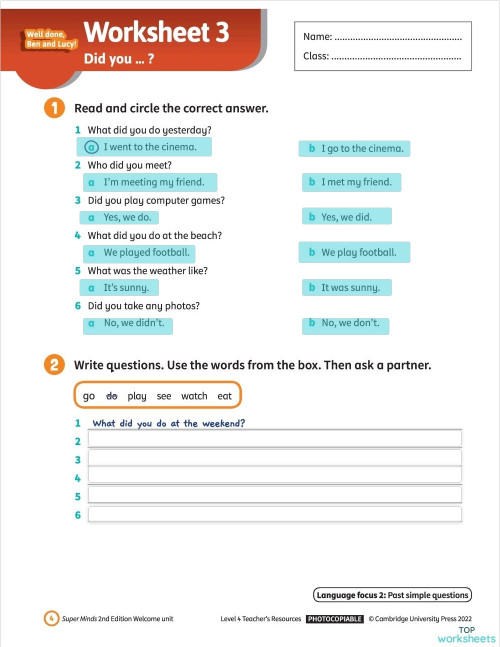 Grammar Genitive Case. Interactive worksheet | TopWorksheets
