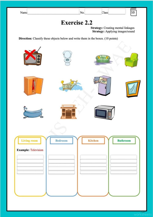 Body and health 2. Interactive worksheet | TopWorksheets
