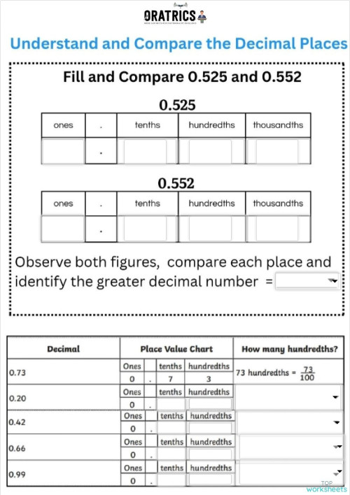 Subtraction JJ. Interactive worksheet | TopWorksheets