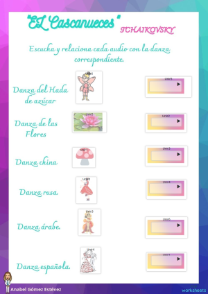 El Cascanueces.. Ficha interactiva | TopWorksheets