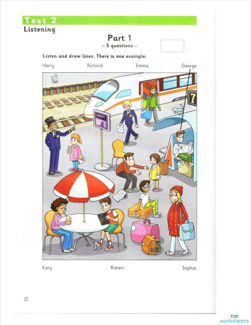 LISTENING PRACTICE. Interactive worksheet | TopWorksheets