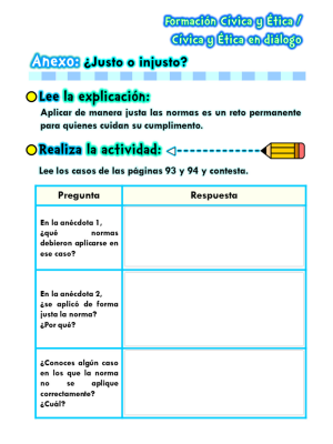 ¿Justo o injusto?. Ficha interactiva | TopWorksheets