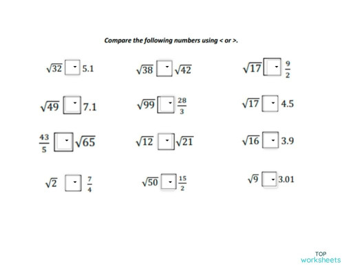 Ed Support Math 9/30. Interactive worksheet | TopWorksheets