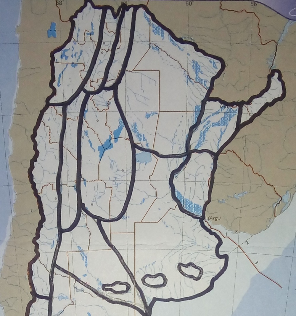 5to B Geografía - Relieves de Argentina. Ficha interactiva | TopWorksheets