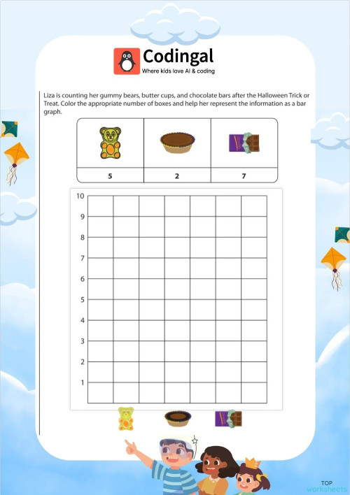 M_G01M21L70_WE01_Collecting_and_Representing_Data_5. Interactive worksheet | TopWorksheets