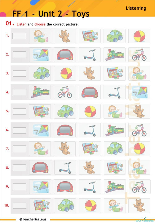 Simple Present Perfect Listening. Interactive worksheet | TopWorksheets
