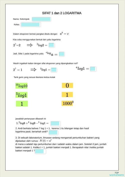 Lembar Kerja Perkalian Dasar. Interactive worksheet | TopWorksheets