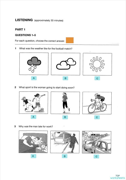 KET: interactive worksheets and online exercises | TopWorksheets