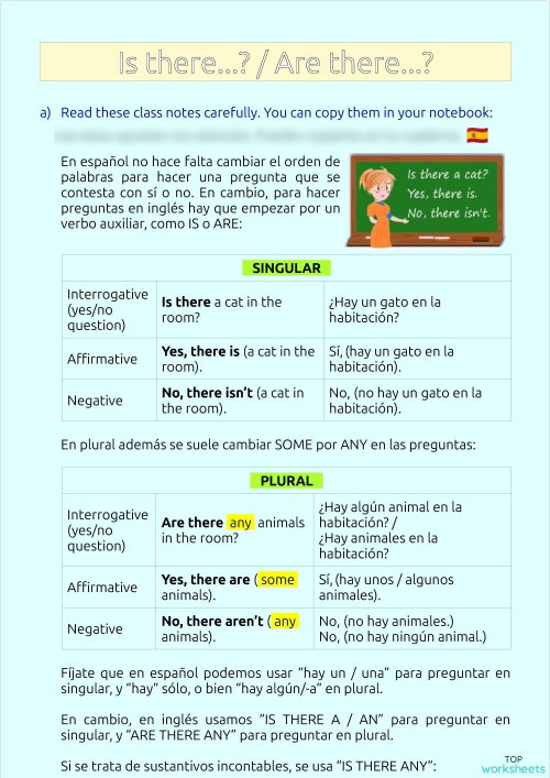 BE FOR ALL PRONOUNS IN POSITIVE. Interactive worksheet | TopWorksheets