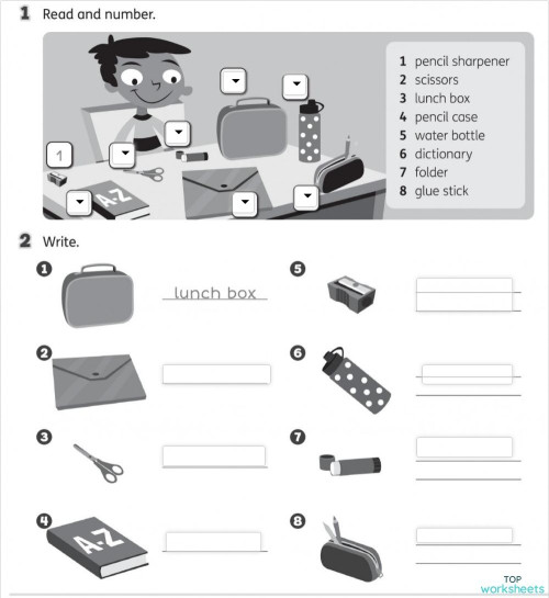 Listen and draw lines Grade 3. Interactive worksheet | TopWorksheets