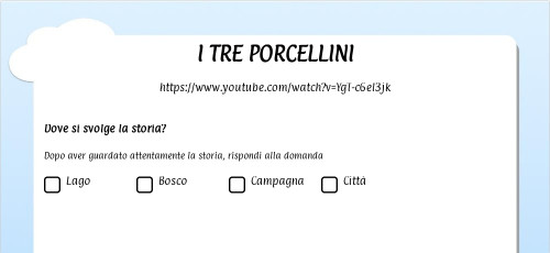 I TRE PORCELLINI. Scheda interattiva | TopWorksheets