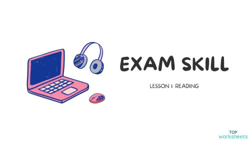 EXAM SKILL UNIT 1. Interactive worksheet | TopWorksheets