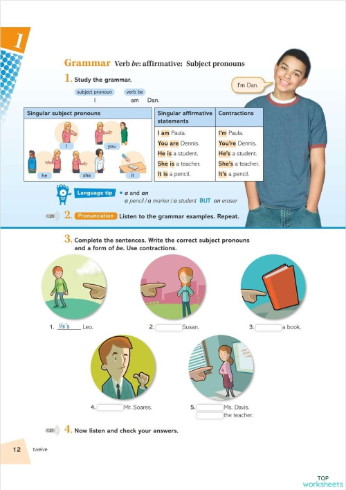 USED TO - Affirmative, negative and interrogative. Interactive ...