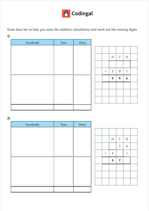 M_G02M05L20_WE01_Addition draw. Interactive worksheet | TopWorksheets