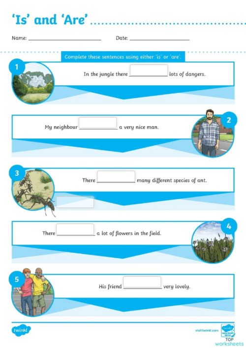 is are worksheet. Interactive worksheet | TopWorksheets