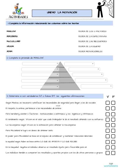 RE-TAREA 4 TECNICAS. Ficha interactiva | TopWorksheets