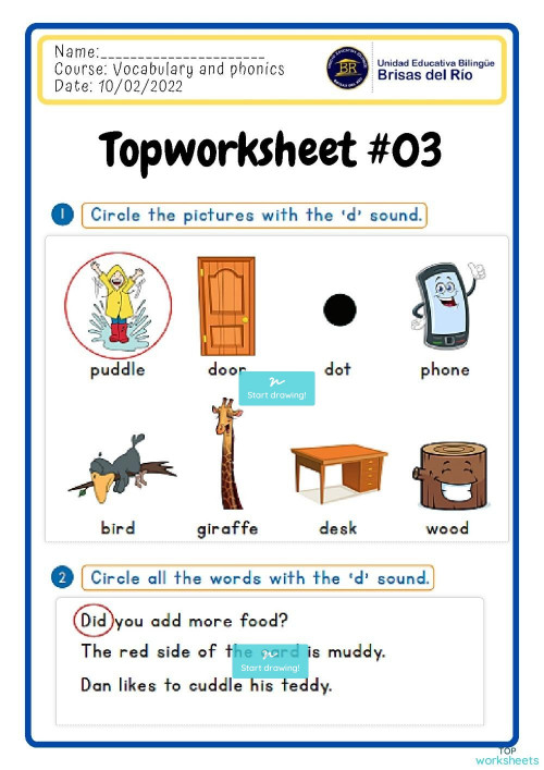 Topworksheet 03 Words With D e b m 10 02 2022 Interactive Worksheet topworksheet-03-words-with-d-e-b-m-10-02-2022-interactive-worksheet