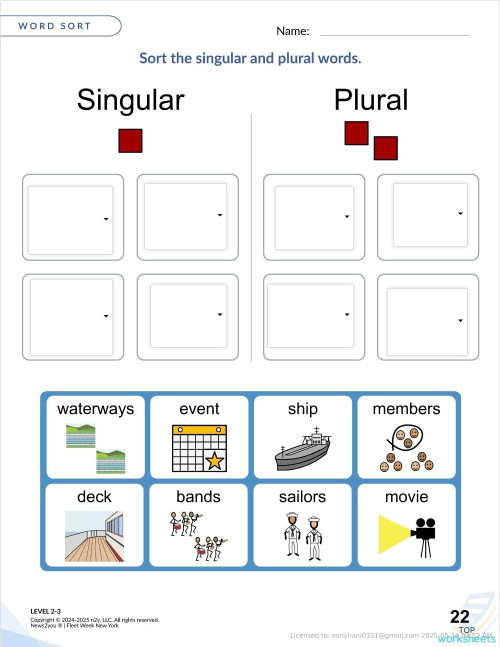 My Street - Vocabulary. Interactive worksheet | TopWorksheets