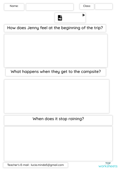 Reading-Listening 6. Interactive worksheet | TopWorksheets