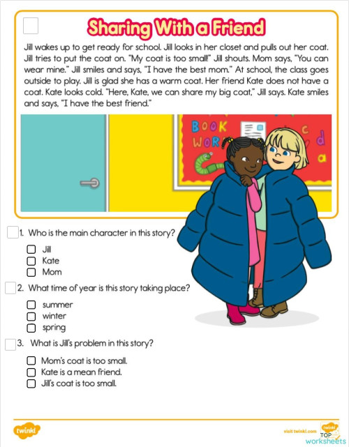 Reading Practice. Interactive worksheet | TopWorksheets