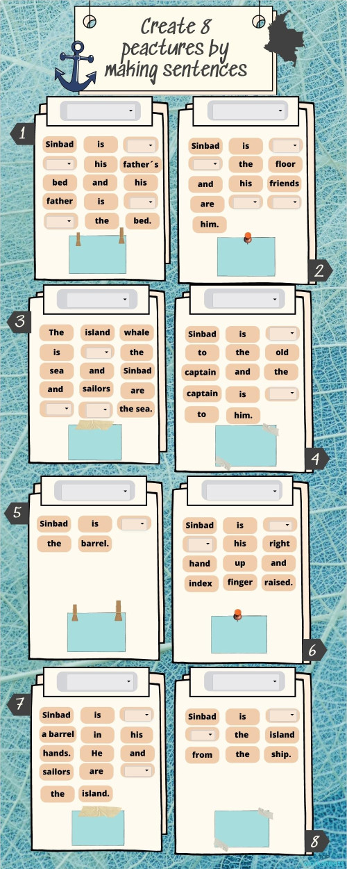 The Adventures of Sinbad. Interactive worksheet | TopWorksheets