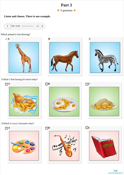 013 - NUMBERS - 02 - 0 to 12 - Listening- TM0011 (Copied). Interactive ...