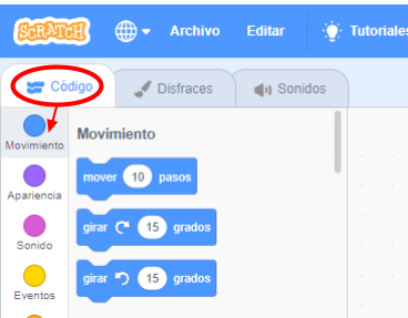 Scratch- Entorno- III Bimestre 01 - Herramientas. Ficha interactiva | TopWorksheets
