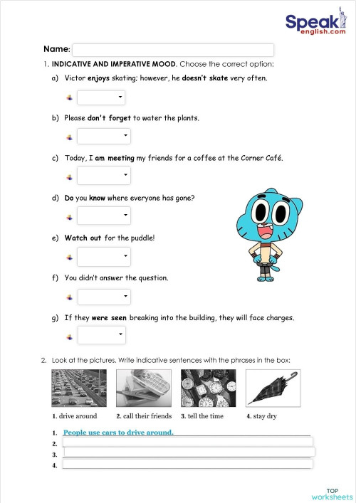 Advanced conversation 01 - Exam. Interactive worksheet | TopWorksheets