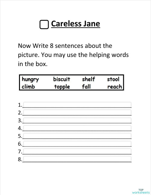 PC-1 (Careless Jane-2Page 23). Interactive worksheet | TopWorksheets