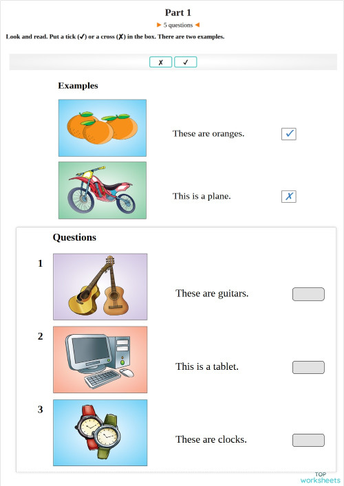 FACT AND NON-FACT IMAGES WORKSHEET. Interactive worksheet | TopWorksheets