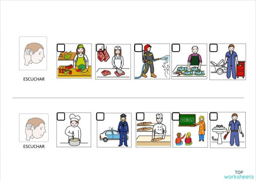 Busca a una persona que.... Ficha interactiva | TopWorksheets